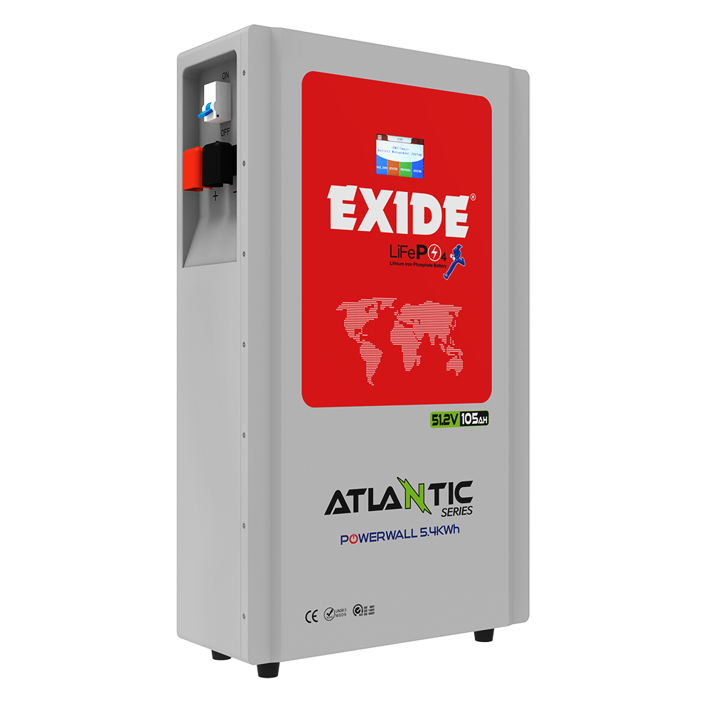 POWERWALL - Atlantic 51.2V 105AH – Exide Online Store